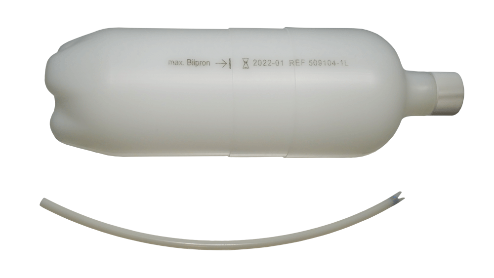 Botella BCS de 1 l con manguera de suministro | 509104-1L